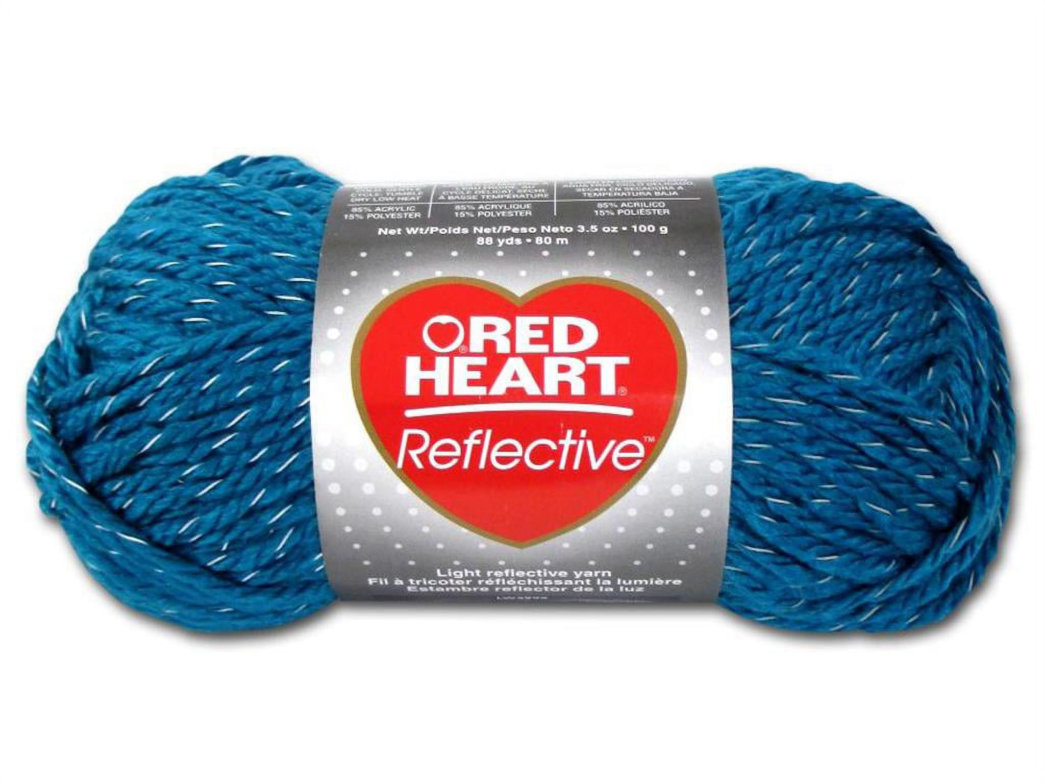 Red Heart Reflective Peacock Yarn, 88 Yd. - Walmart.com