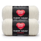 Red Heart® Super Saver Jumbo™ #4 Worsted Acrylic Yarn, Aran 14oz/396g ...