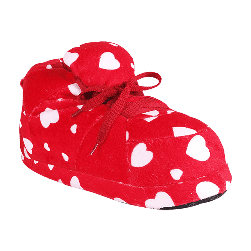 Red Heart Slippers - Medium - Walmart.com