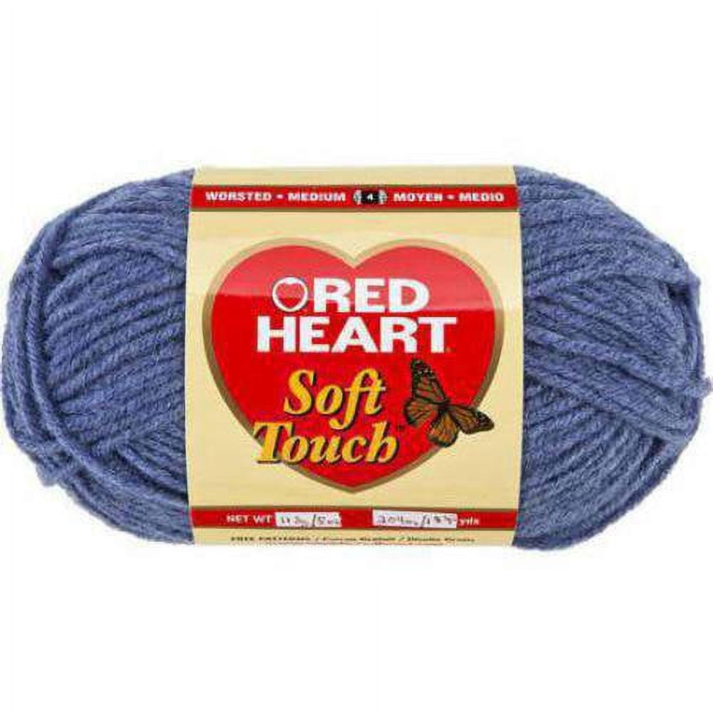 Red Heart Soft Touch Yarn, Available in Multiple Colors - Walmart.com