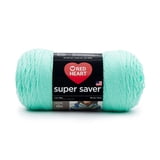 Red Heart Super Saver Medium Acrylic Yarn, 7oz/198g, Mint Color ...