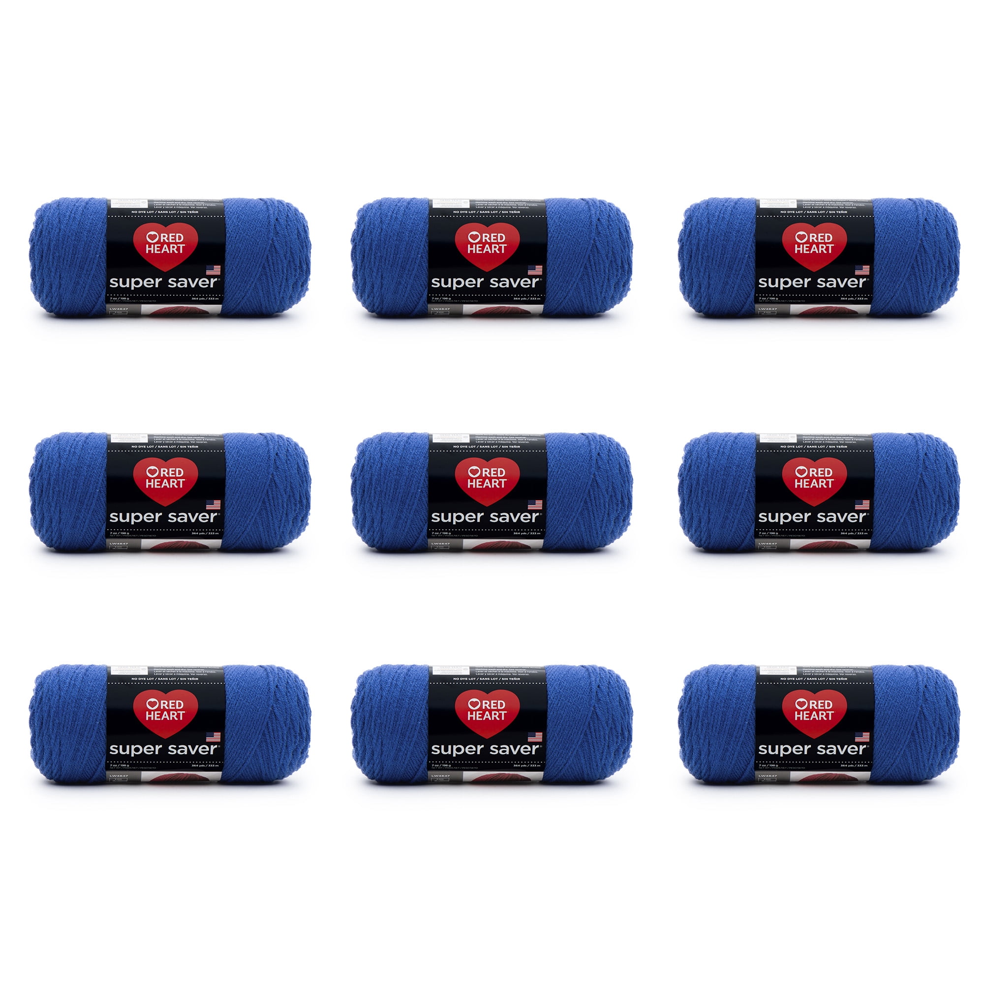 Red Heart Super Saver Yarn Color Chart