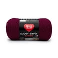 Red Heart Super Saver Jumbo Acrylic Yarn, #4 Medium, Burgundy, 14oz ...