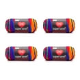 Red Heart Super Saver Jumbo #4 Medium Acrylic Yarn, Favorite Stripe ...
