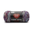 Red Heart Super Saver Jumbo #4 Medium Acrylic Yarn, Starburst Print ...