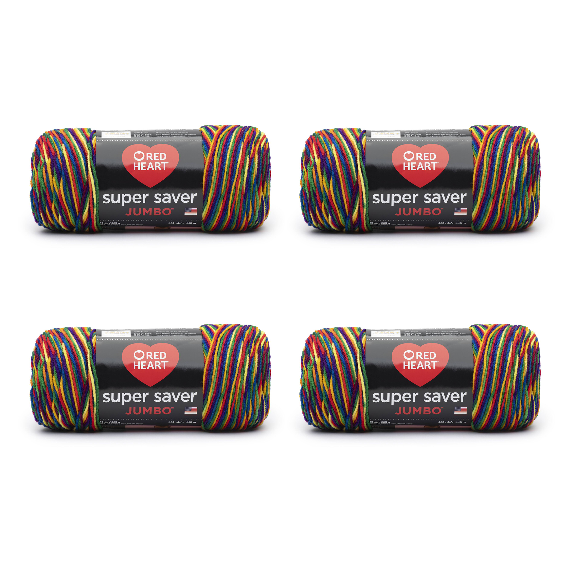 Lion Brand Yarn Mandala Sparkle Hercules Metallic Self-Striping Light ...