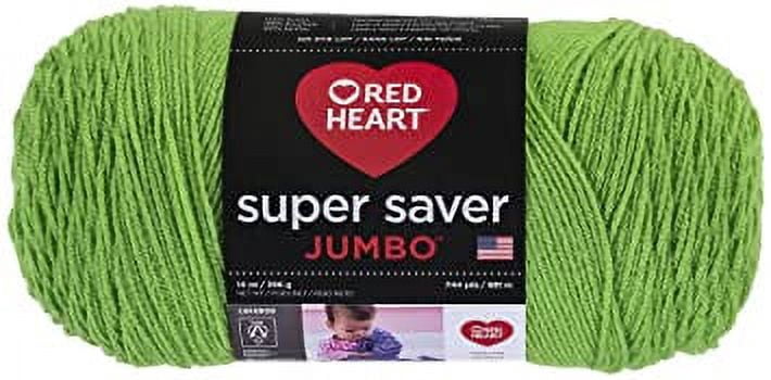 Red Heart Super Saver Jumbo Yarn-Spring Green - Walmart.com