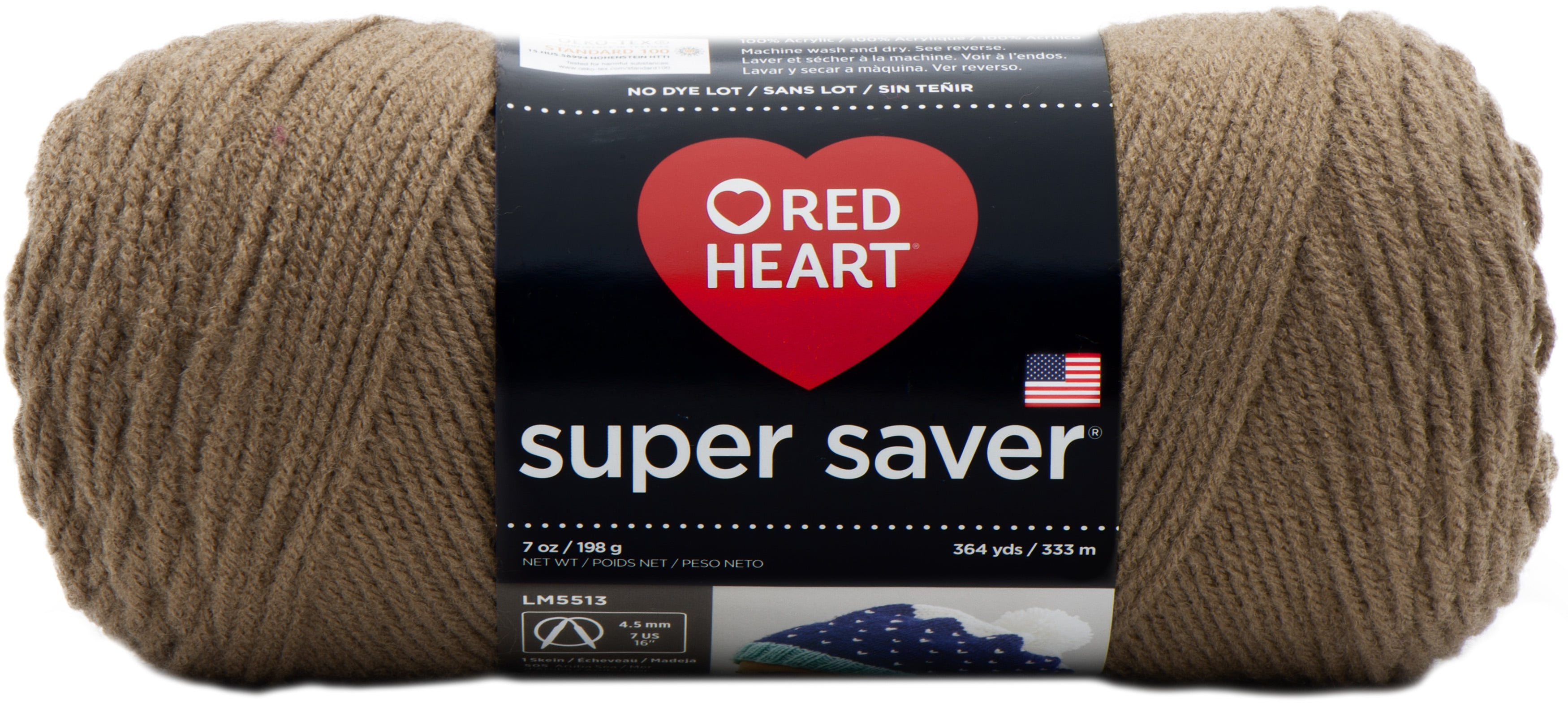 Red Heart Super Saver Solid Color Yarn - 12 Pack for Knitting, Crochet ...