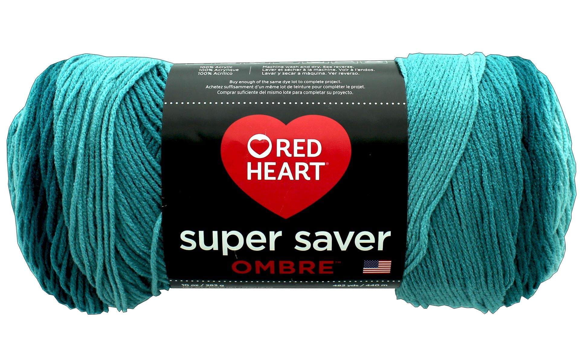 Red Heart Super Saver Ombre Yarn - Walmart.com