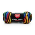 Red Heart Super Saver Yarn, Primary Stripes, 5oz, Medium, 100% Acrylic ...
