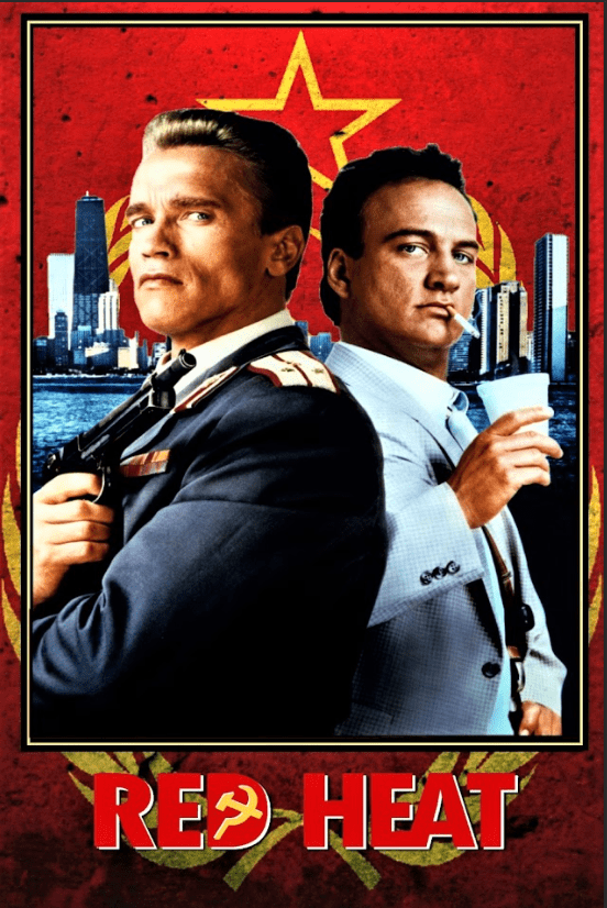 Red Heat 1988 Poster 24x36 - Arnold Schwarzenegger Action Comedy ...