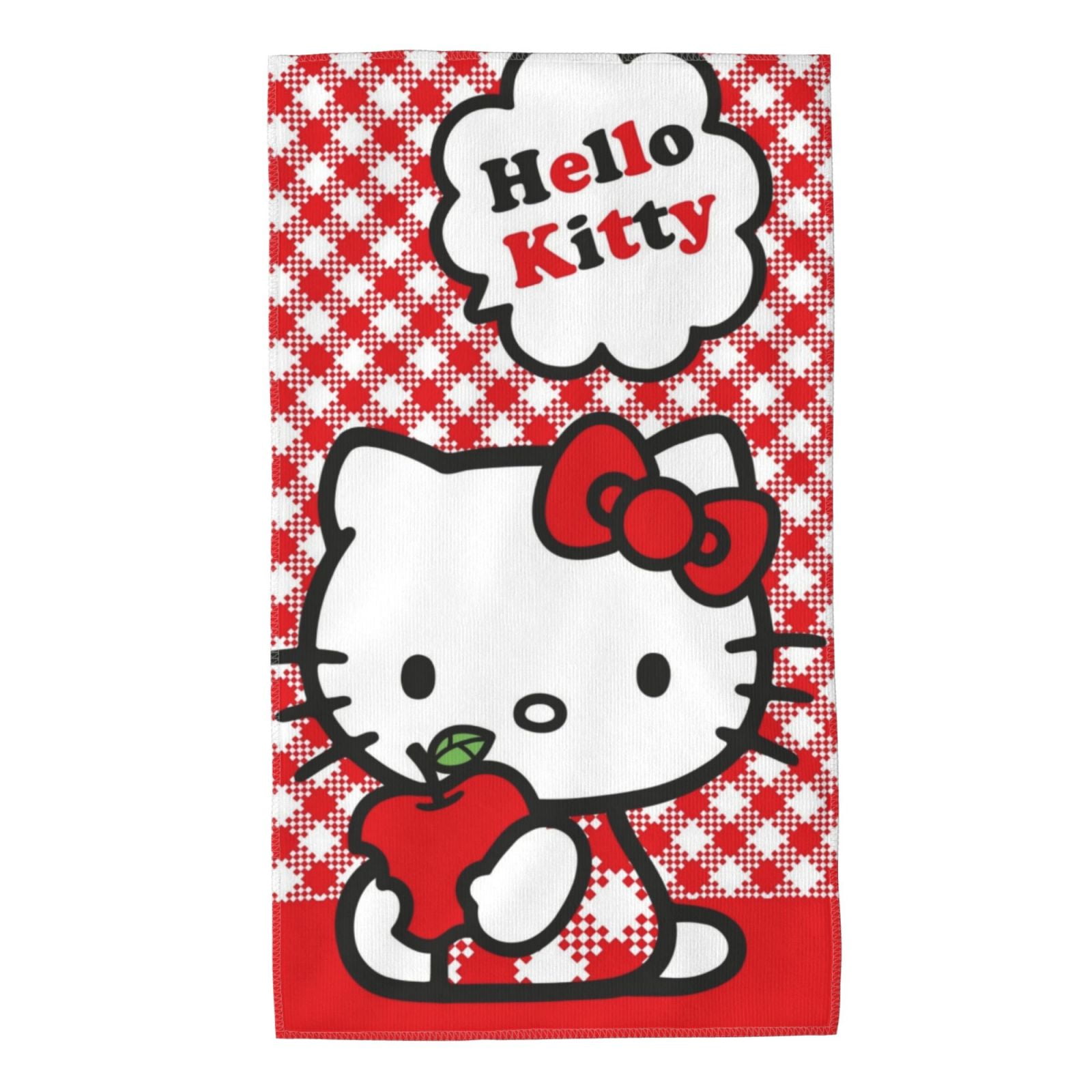 Red Hello Kitty Towels,Hand Towels,Bathroom Towel Small Bath Towel ...