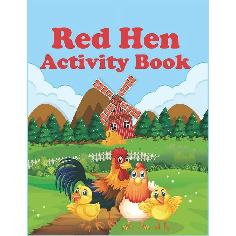 little red hen coloring pages activities