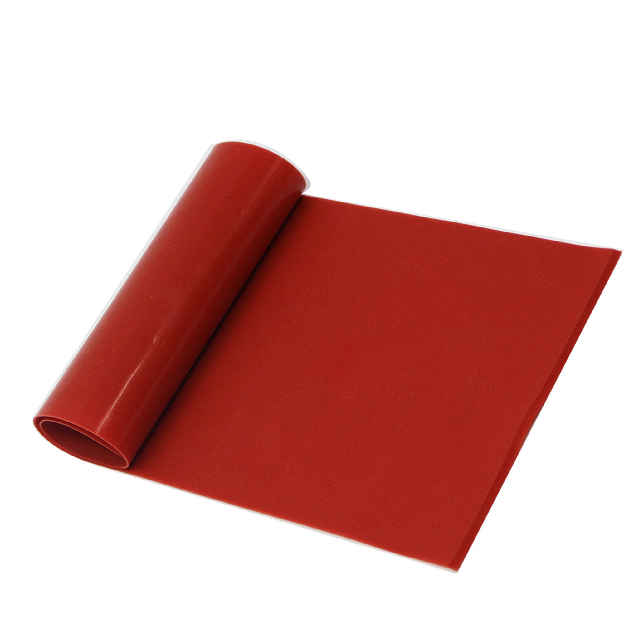 Red High Temp Gasket Material Temperature Resistant Silicone Rubber Sheet for Seal heat ...
