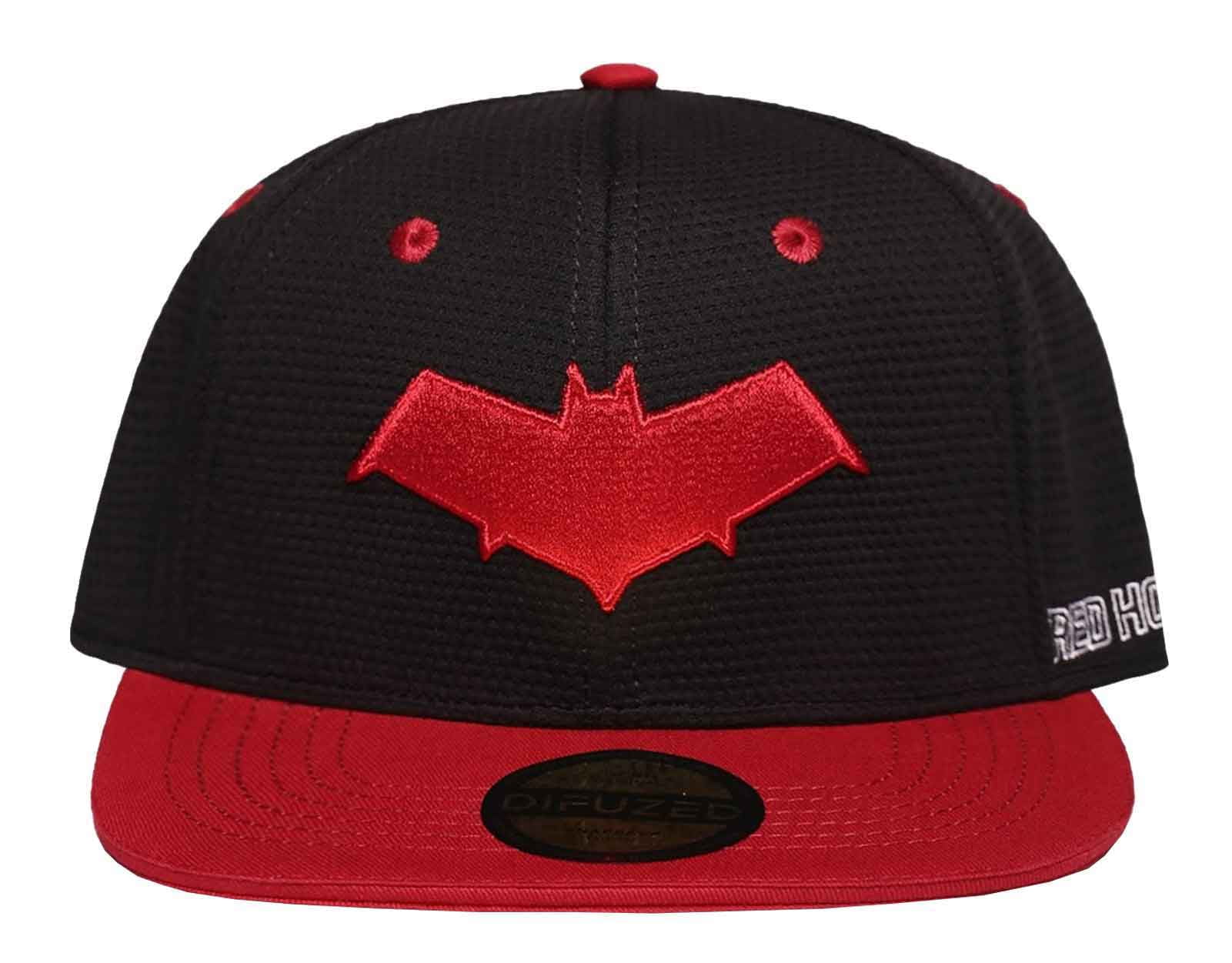 Red Hood Baseball Cap logo new Official Black Warner Snapback - Walmart.com