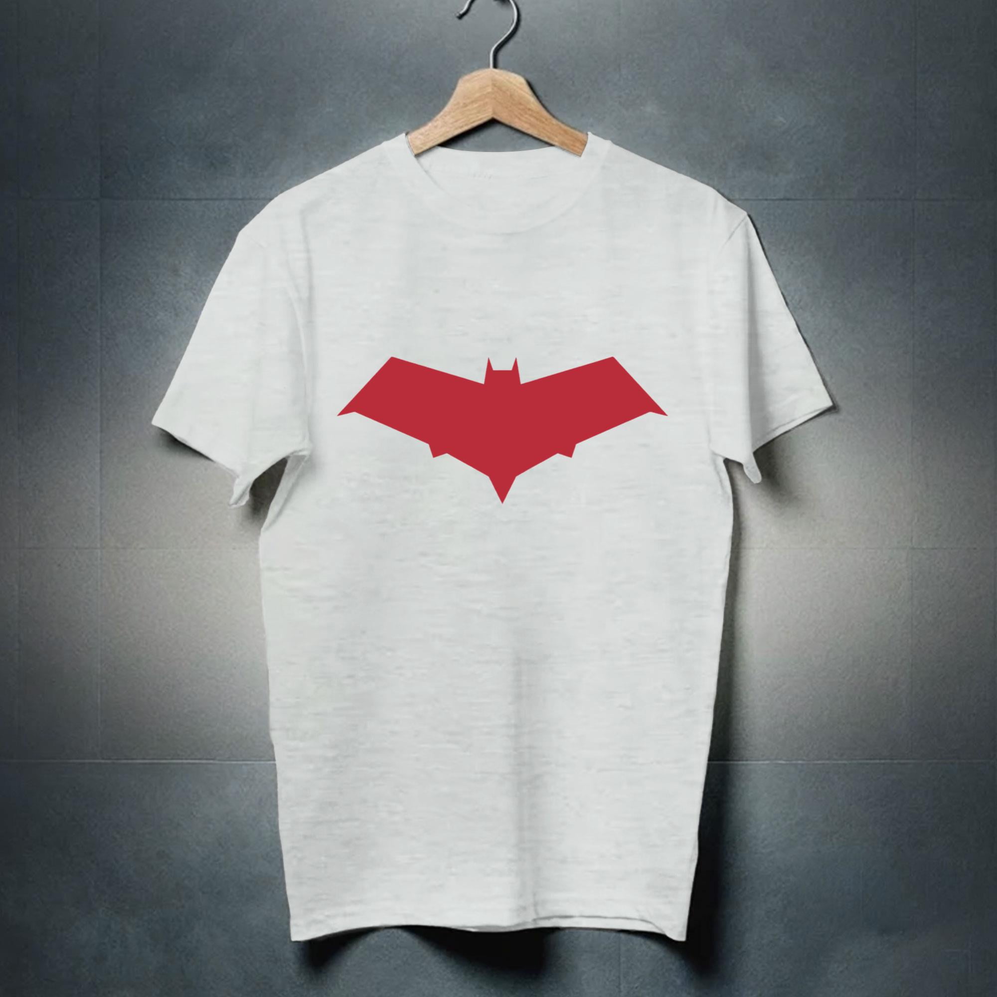 Red Hood Symbol Jason Todd T-Shirt Black-TH6478 - Walmart.com