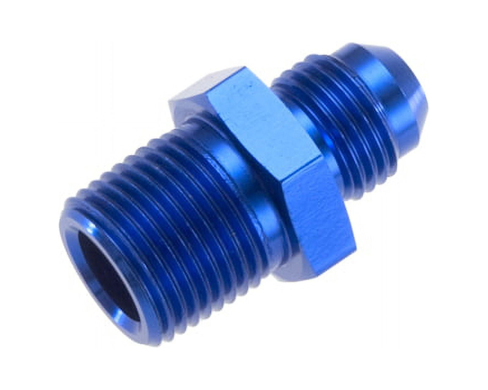 Red Horse -04 straight male adapter to -02 (1/8") NPT male - blue 816 ...