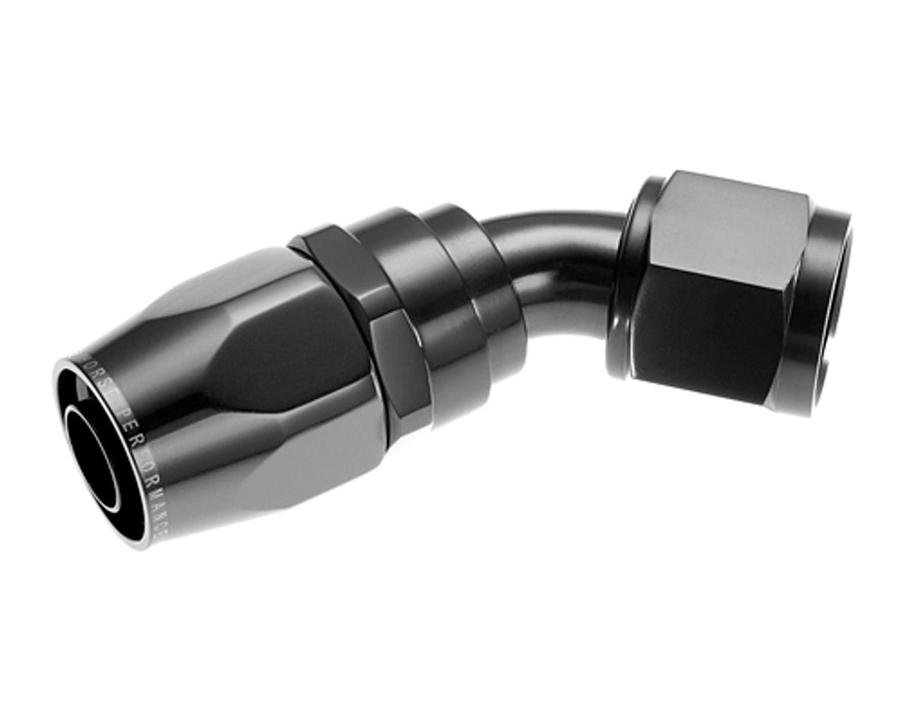 -10 45 Degree Swivel-Seal Female Aluminum Hose End - Blue/Red - Walmart.com