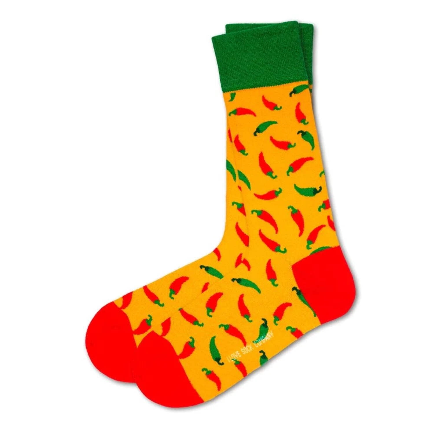 Red Hot Chili Pepper Socks Yellow (Unisex) - Walmart.com