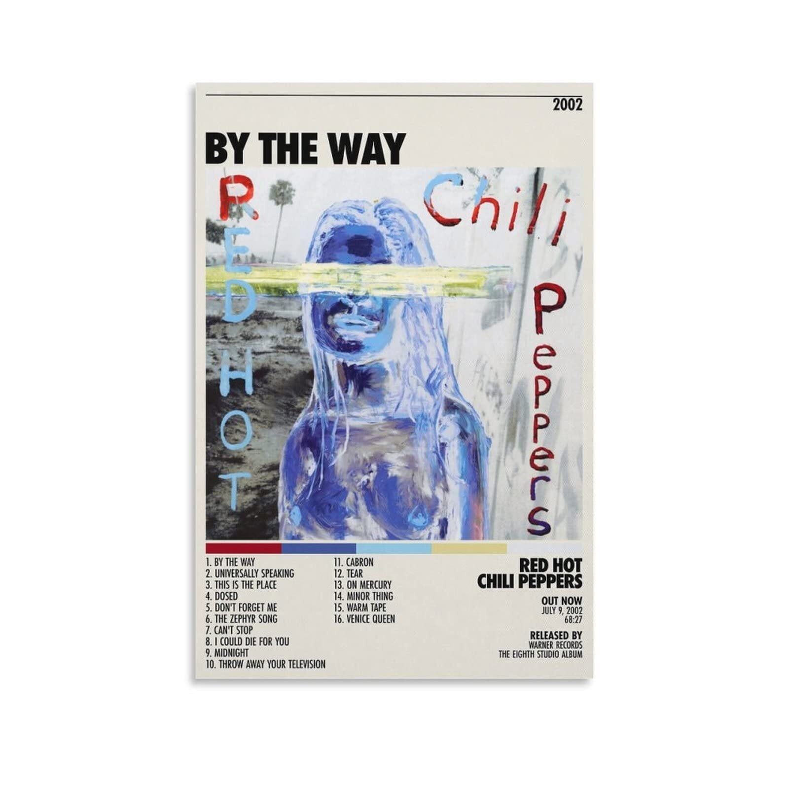 Red Hot Chili Peppers Poster By The Way Poster (2) Canvas Poster ...