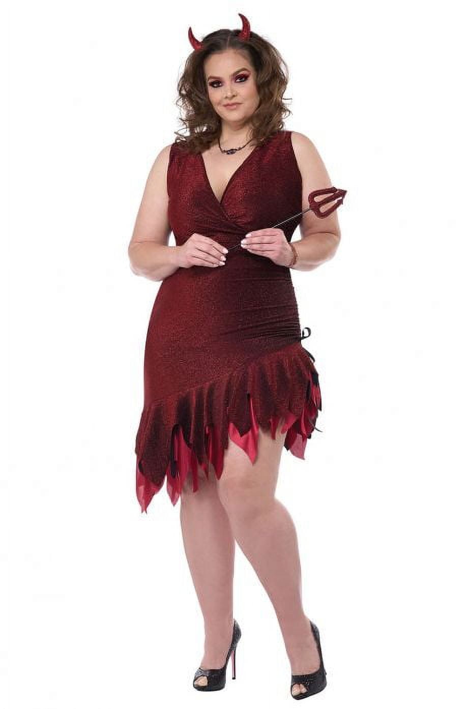 California Costumes Red-Hot & Sizzling Women's Plus Size Adult Costume ...