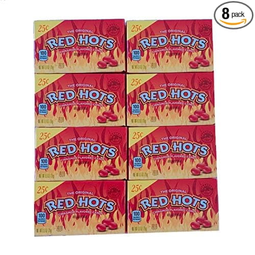 Red Hots Original Candy | Cinnamon Flavored Candy | Cinnamon Red Hots ...