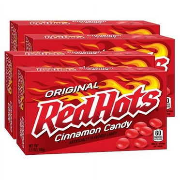 Ferrara Pan, Red Hots Cinnamon Theater Box, Count 1 (5.5 oz) - Sugar ...