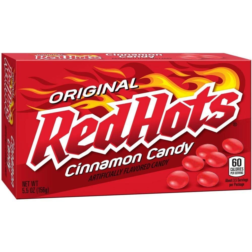 Red Hots Original Cinnamon Candy - 5.5-oz. Theater Box - Walmart.com