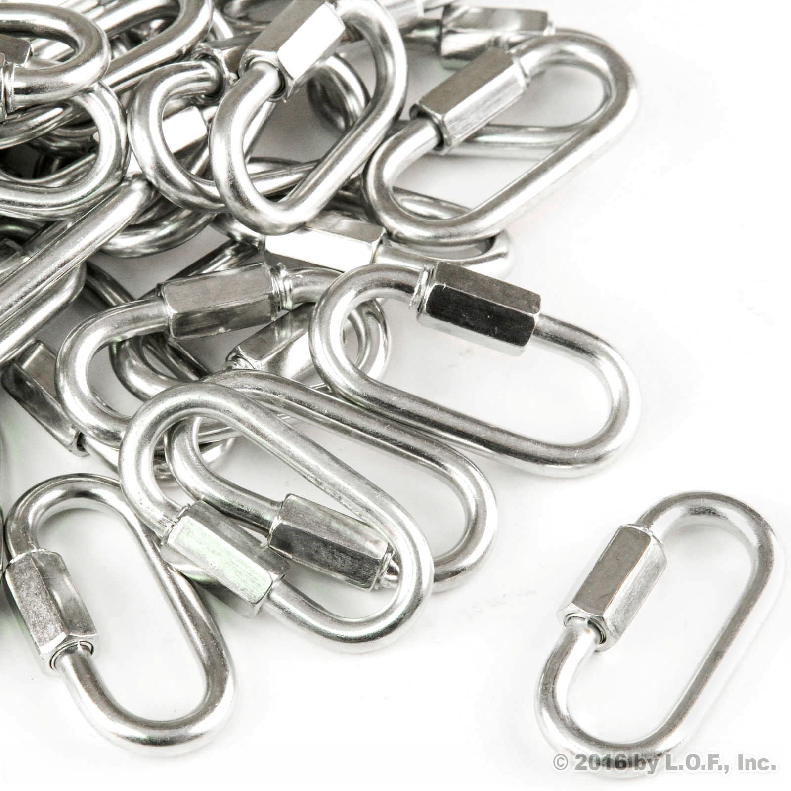 Red Hound Auto 100 Quick Link Chain Rope Cable Strap Connector Rigging ...