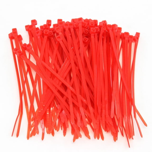 Red Hound Auto 1000 Heavy Duty 4 inches 18 Pound Zip Cable Ties Nylon ...