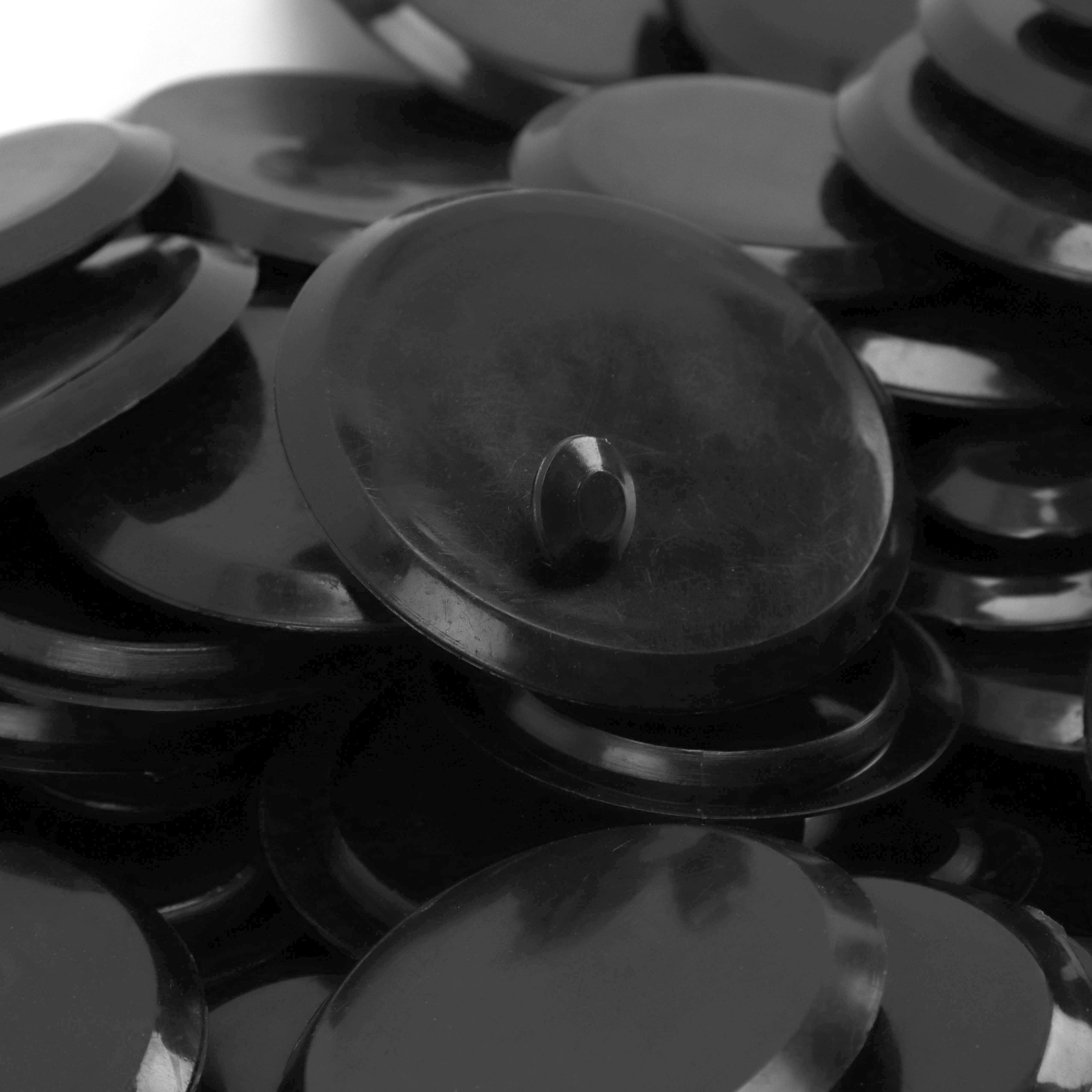 Red Hound Auto 1000 Piece Flush Mount Black Hole Plug Assortment for ...