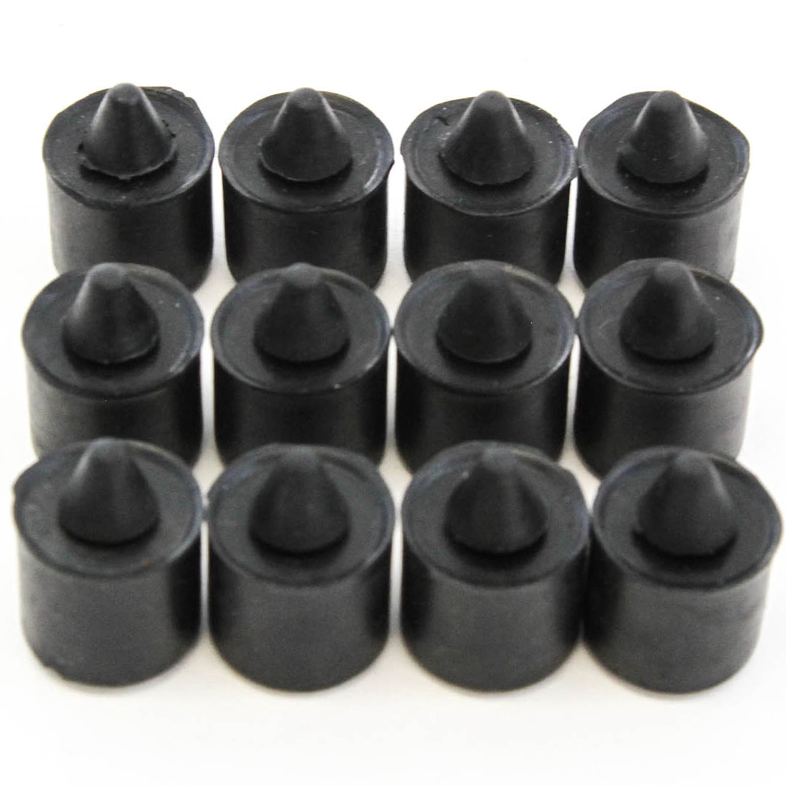 Red Hound Auto 12 Exterior Rubber Bumpers Compatible with Ford Ranger ...