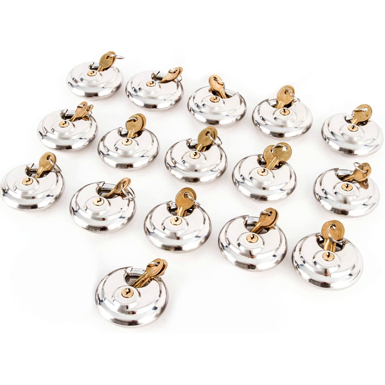 Red Hound Auto 16 Armor Disc Padlock Trailer Brass Cylinder Storage ...