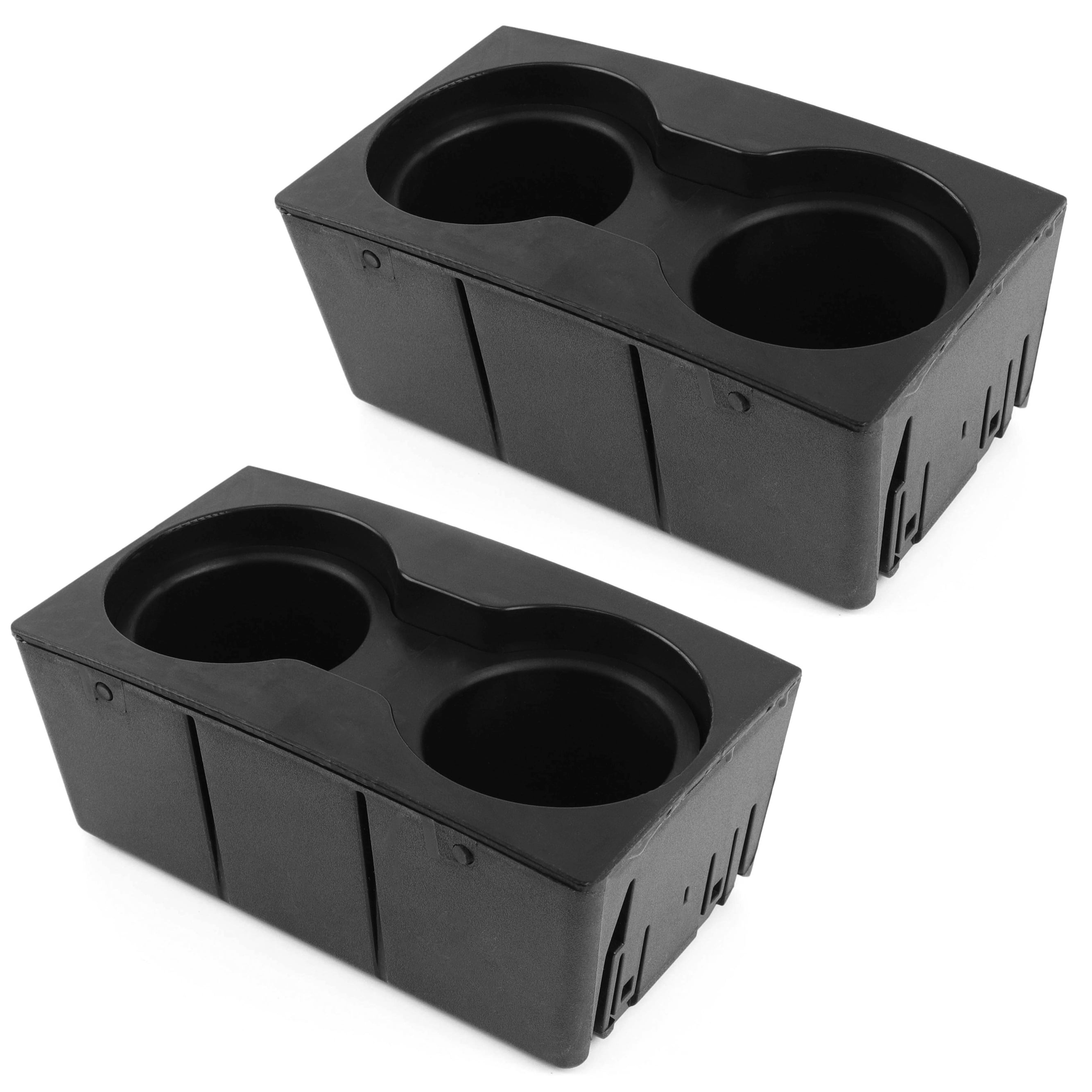 Red Hound Auto 2 Cup Holder Inserts Holds 4 Cups Compatible with Ford ...