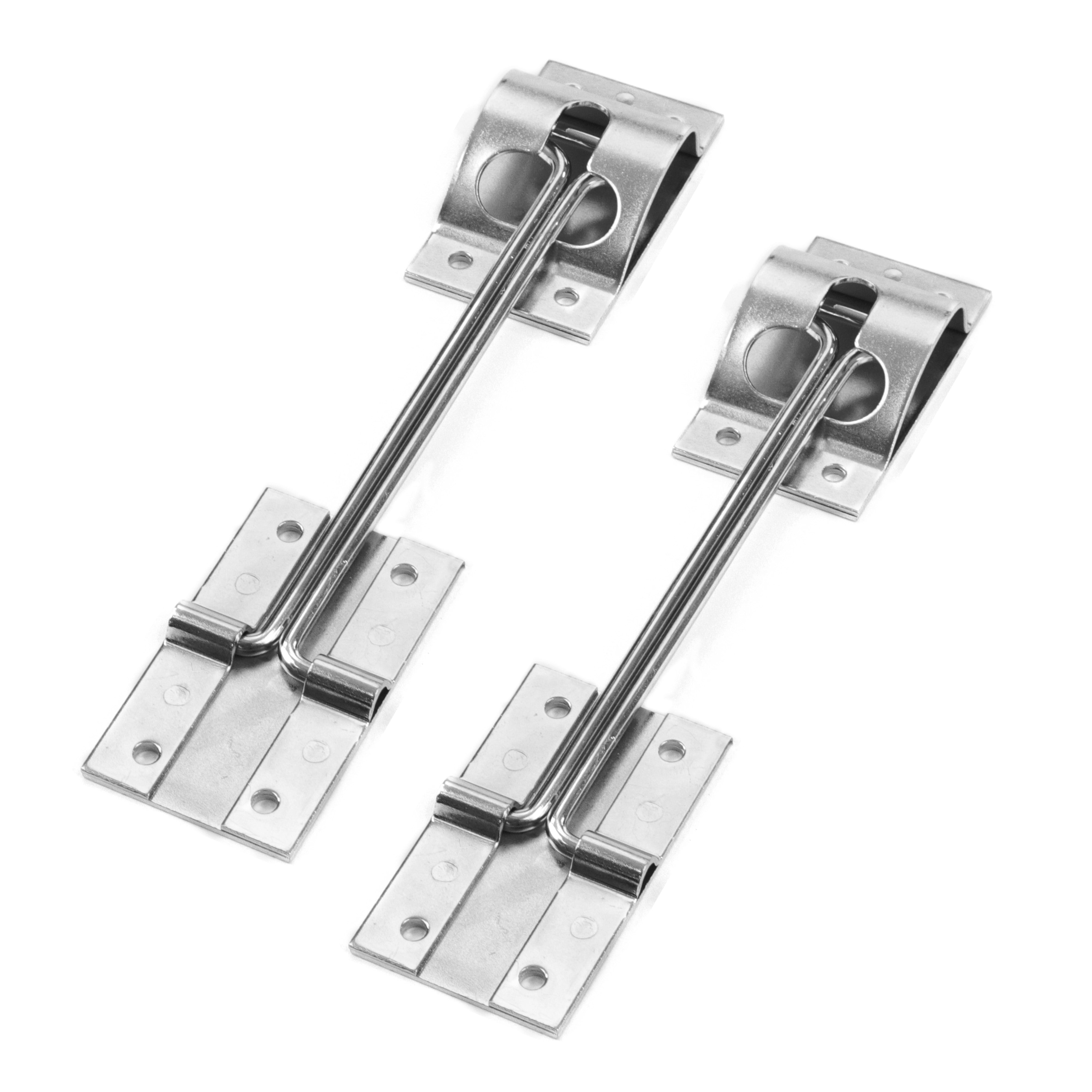 Red Hound Auto 2 Metal T-Style Door Holder Entry Door Catches 6 Inch ...