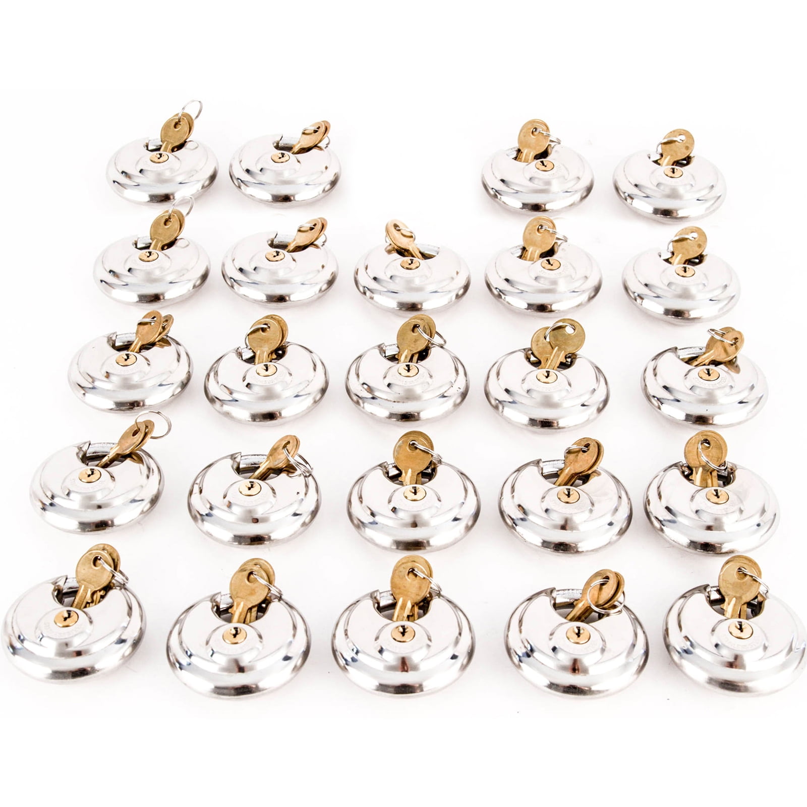 Red Hound Auto 24 Armor Disc Padlock Trailer Brass Cylinder Storage ...