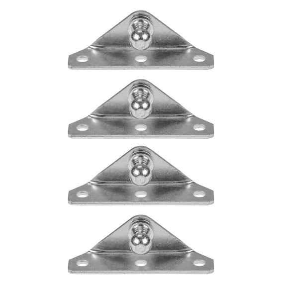 Red Hound Auto 4 Ball Stud Mounting Brackets 10mm Compatible with Gas ...