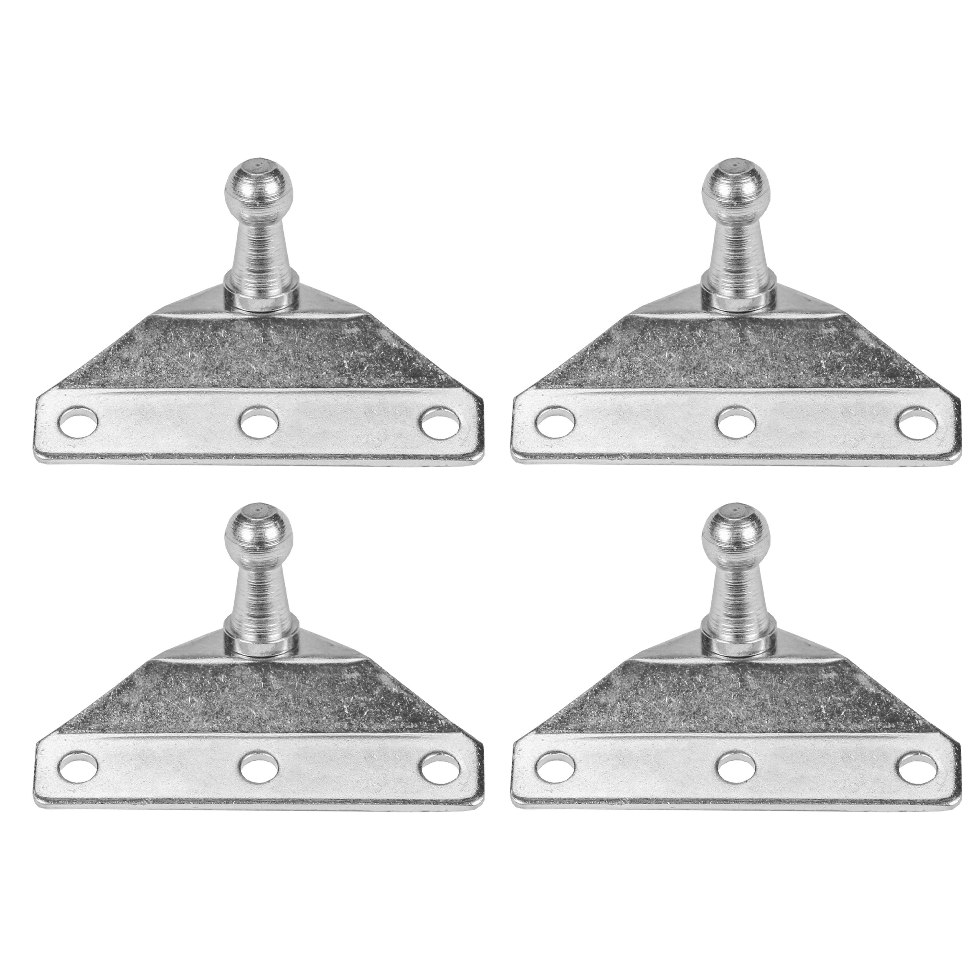 Red Hound Auto 4 Ball Stud Mounting Brackets 10mm Compatible with Gas ...