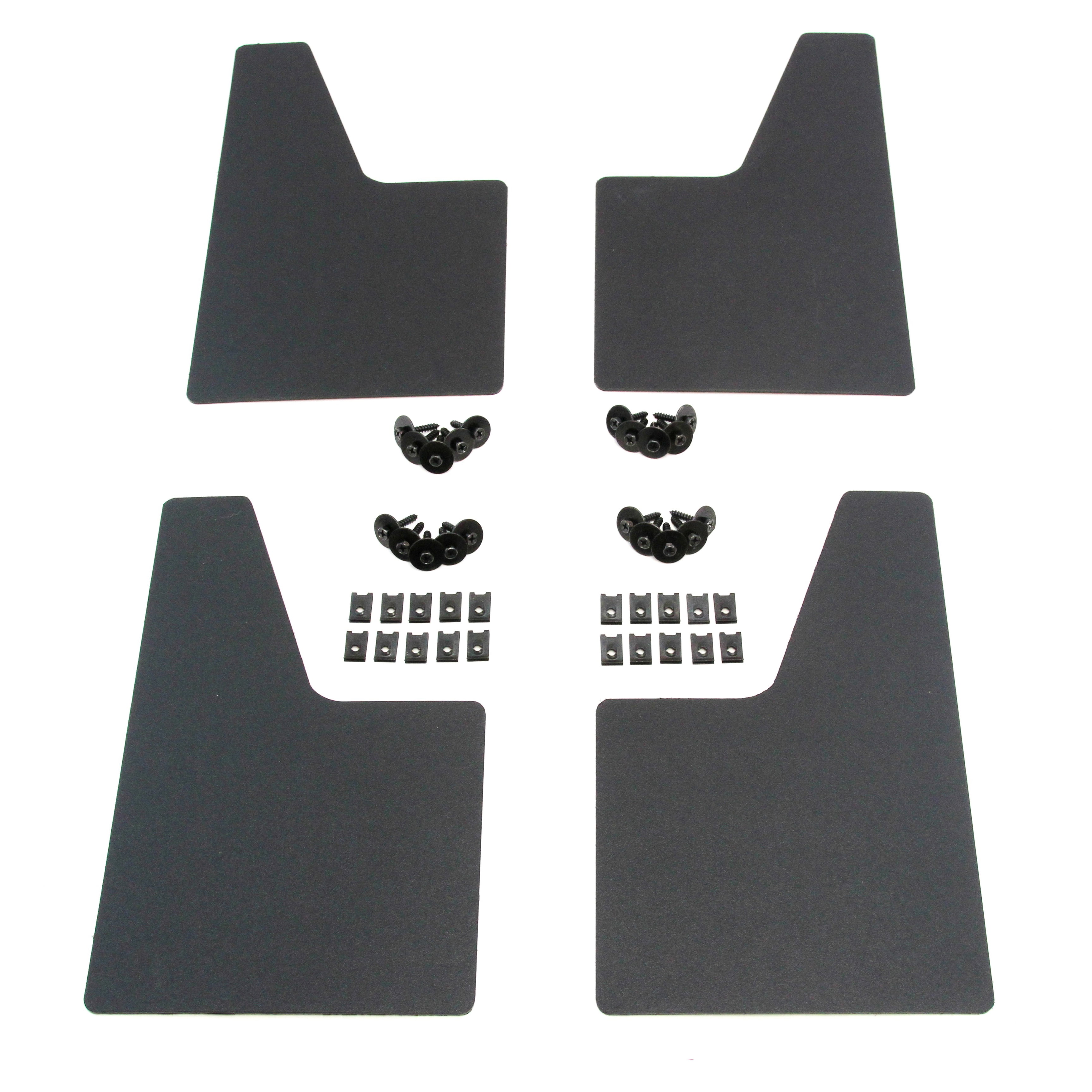 Red Hound Auto 4 Piece Traditional Style Universal Splash Guards Fits ...