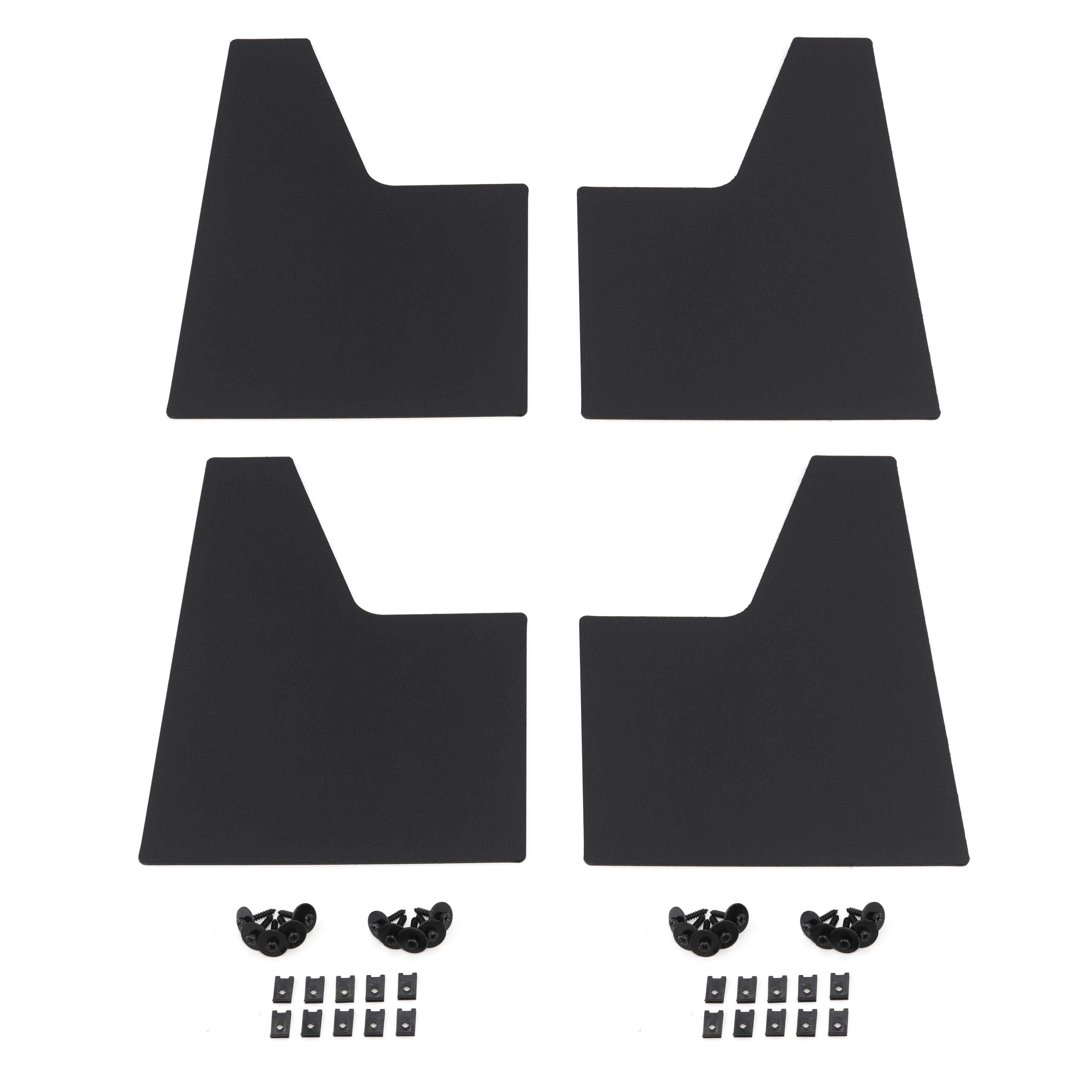 Red Hound Auto 4 Piece Traditional Style Universal Splash Guards Fits ...