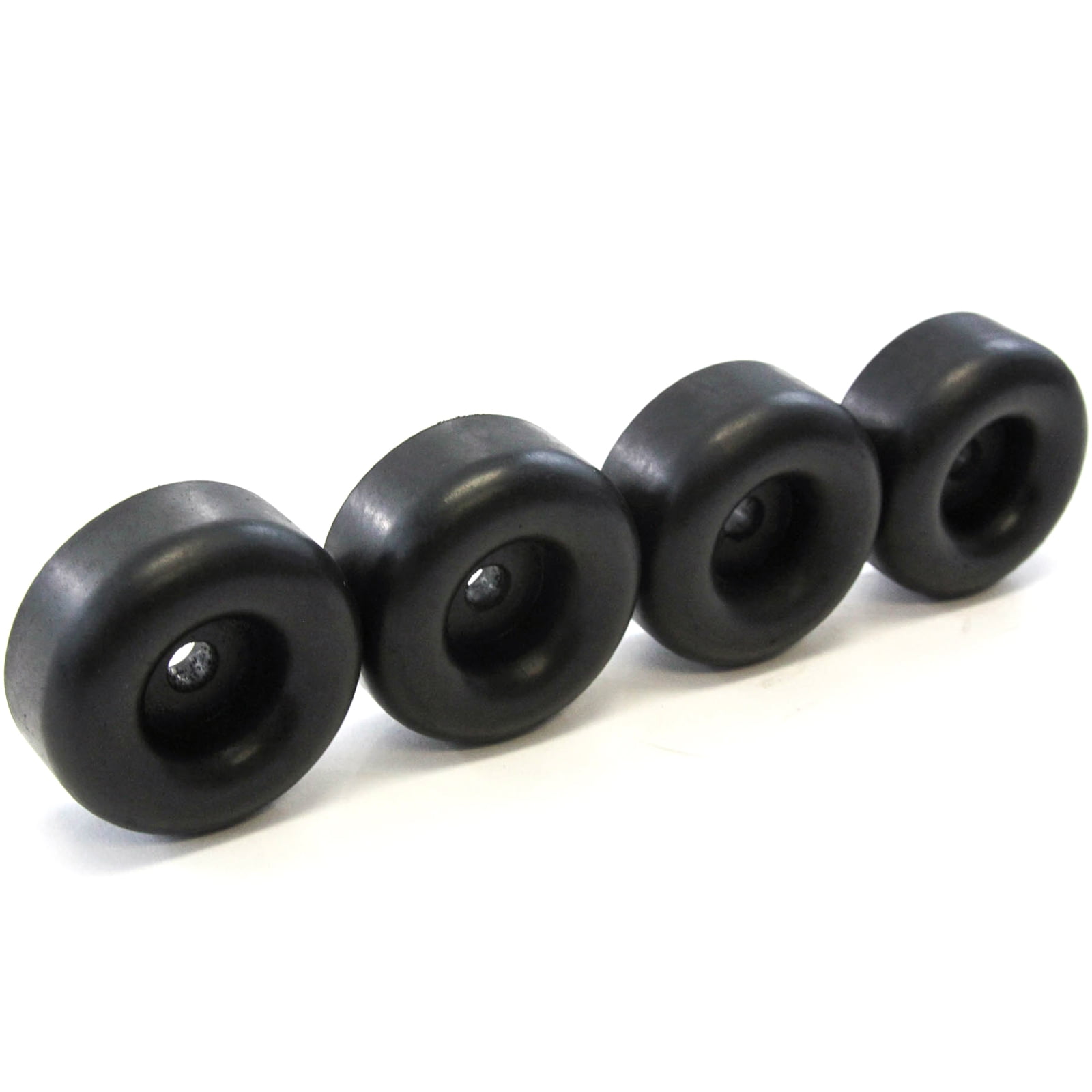 Red Hound Auto 4 Rubber Bumpers for Trailer Compatible with Ramp Door ...