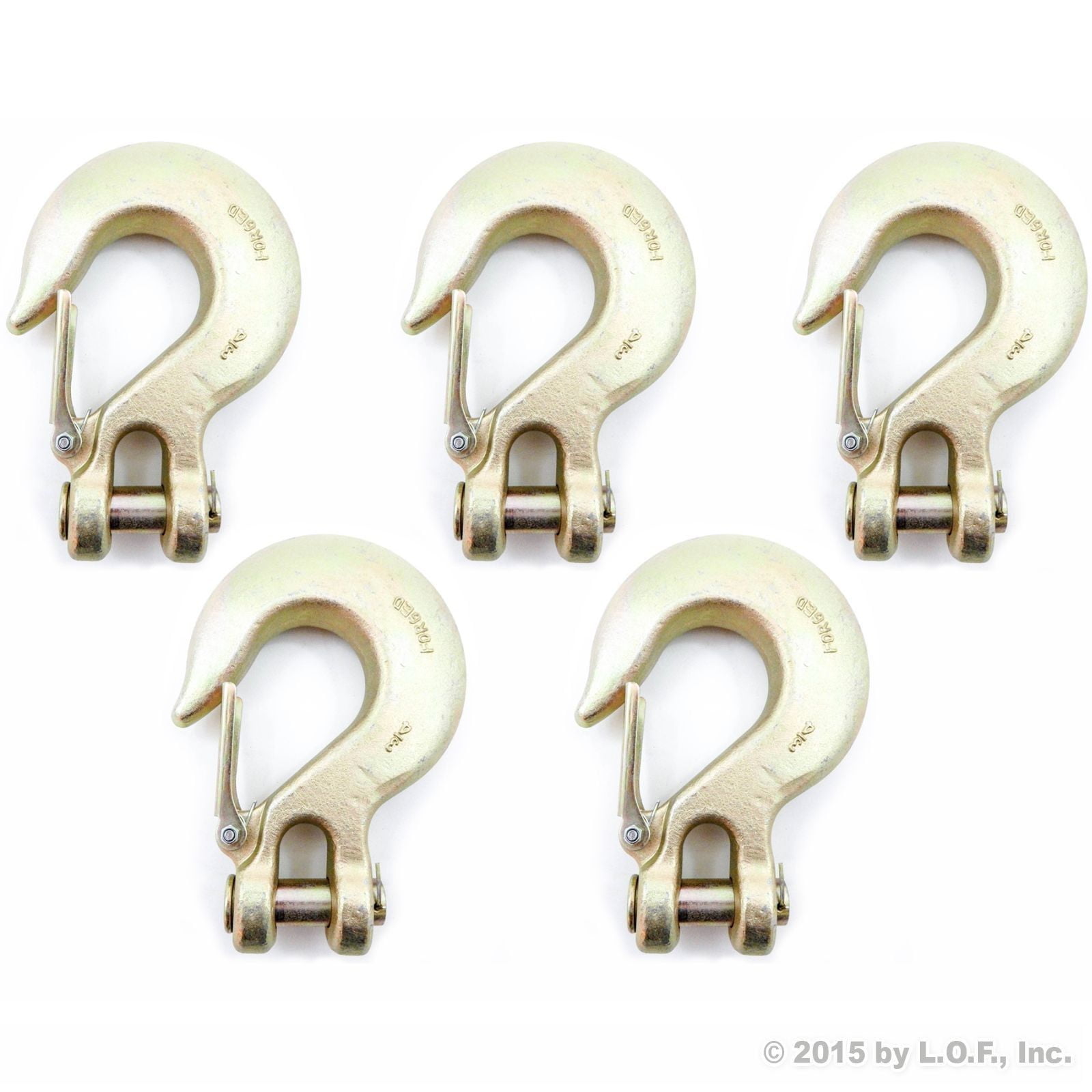 Red Hound Auto 5 Forged Alloy Clevis Safety Slip Hook with Latch Tow ...