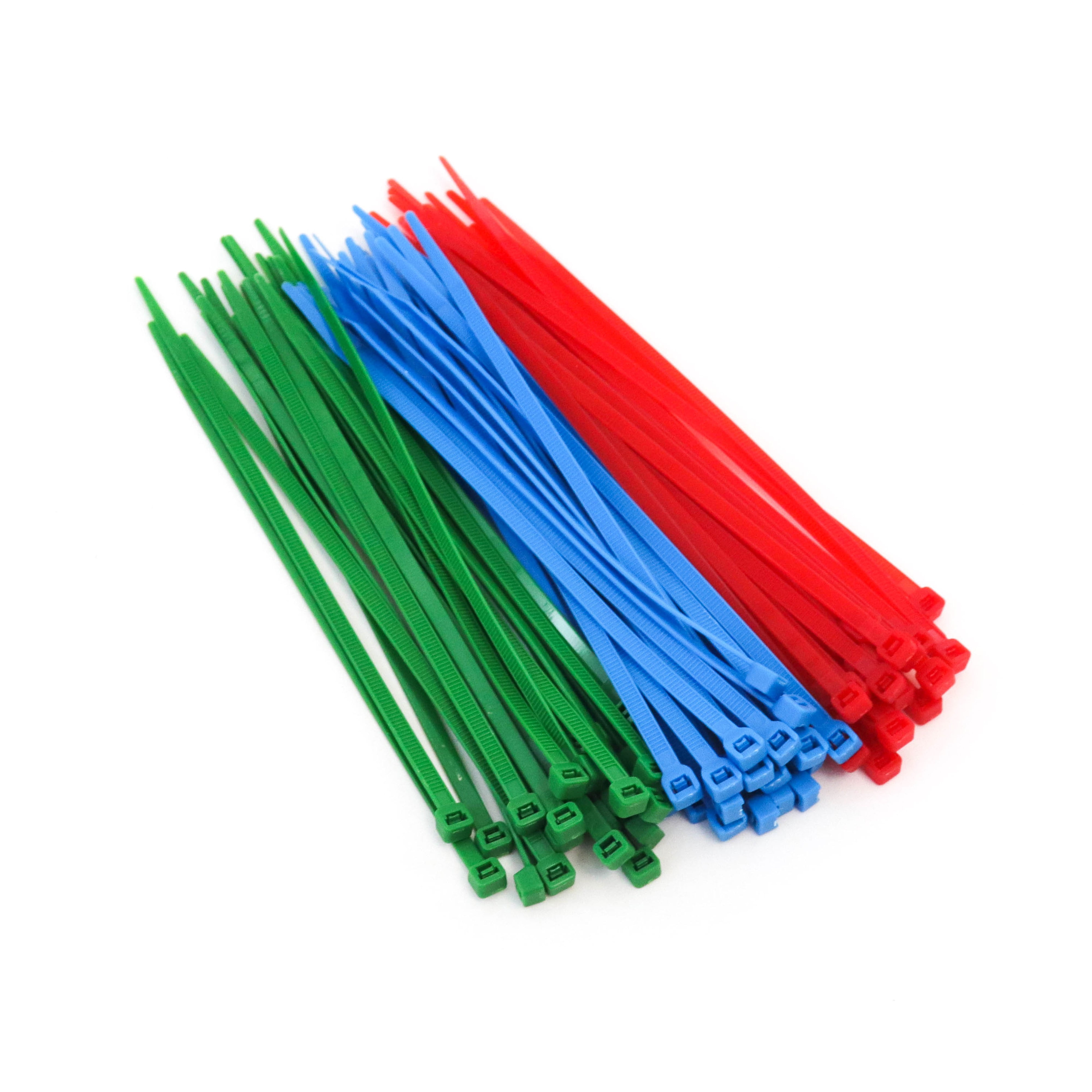 Red Hound Auto 75 Heavy Duty 8 inch 50 Pound Color Cable Ties Nylon ...