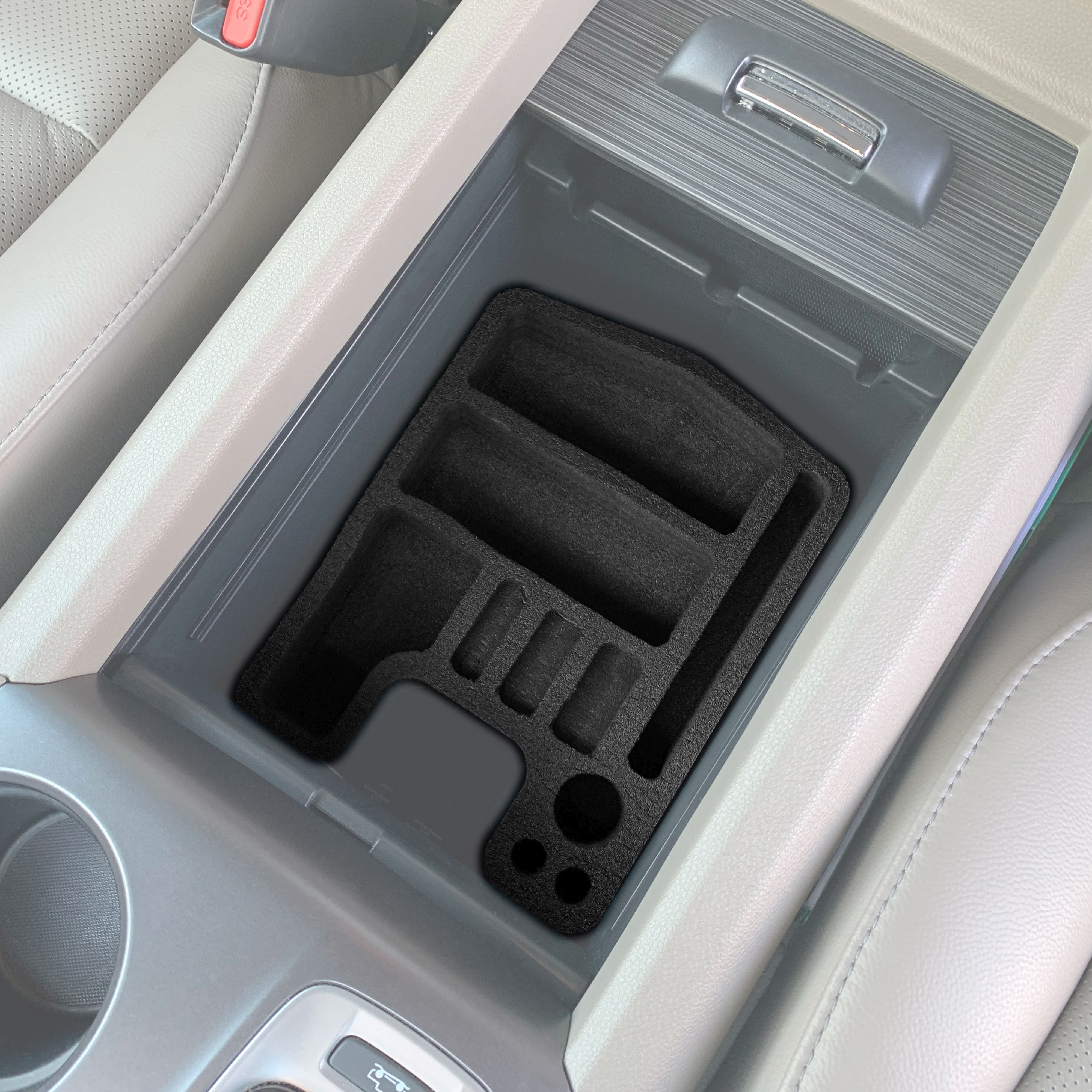 Red Hound Auto Center Console Organizer 2 Piece Stacking Set Vehicle ...