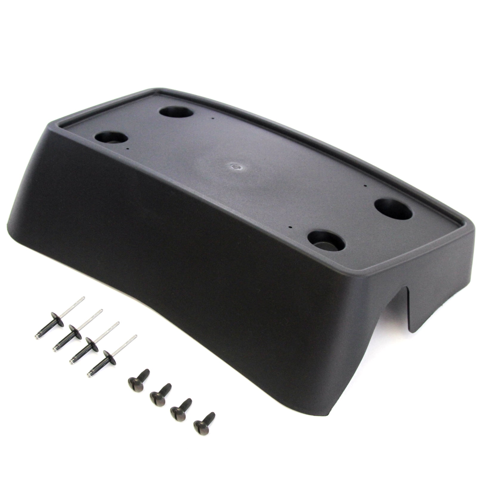 Red Hound Auto Front License Plate Frame Holder Bracket Black Fits ...