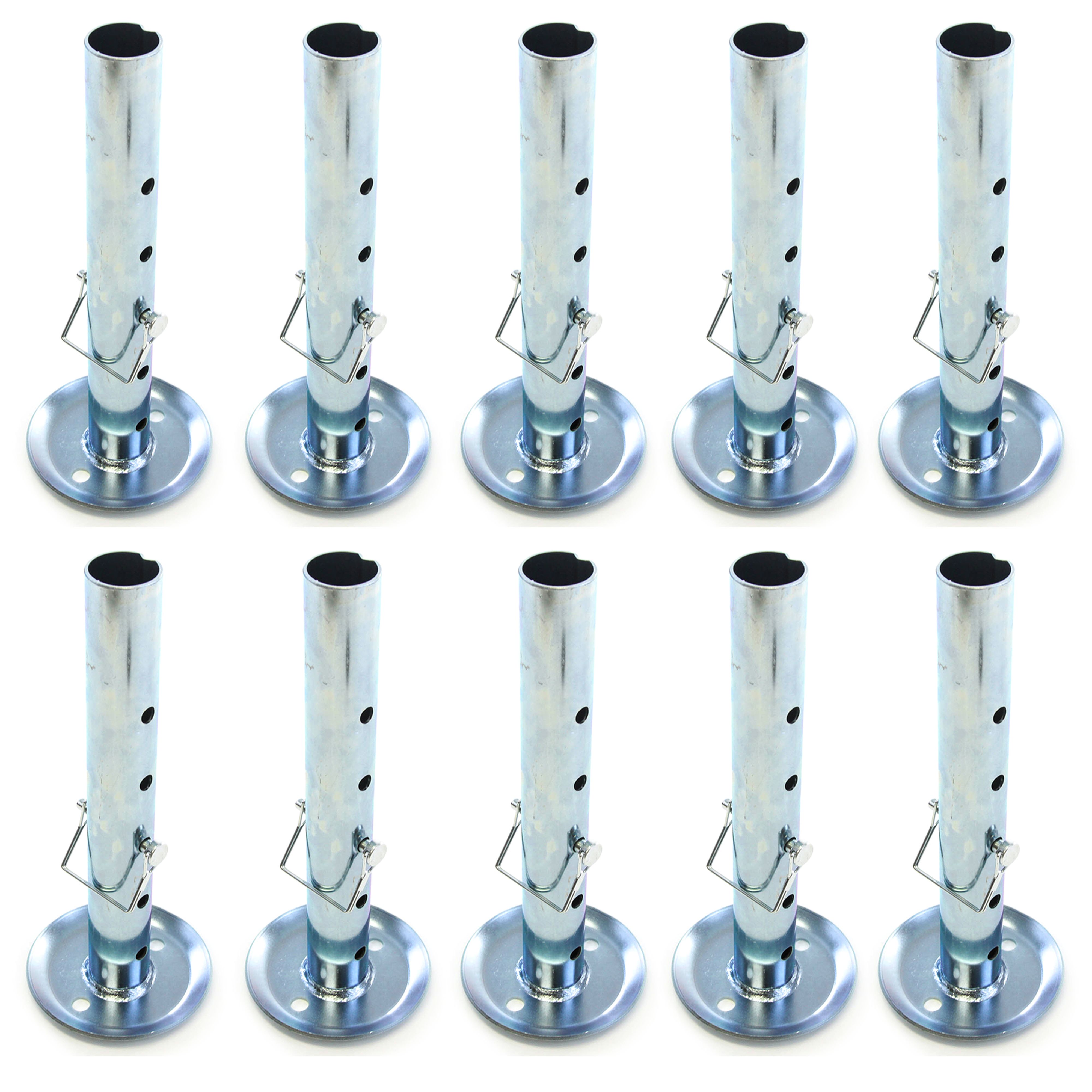 Red Hound Auto Jack 10 Stand Drop Legs for 2 Inch Inner Diameter Jacks ...