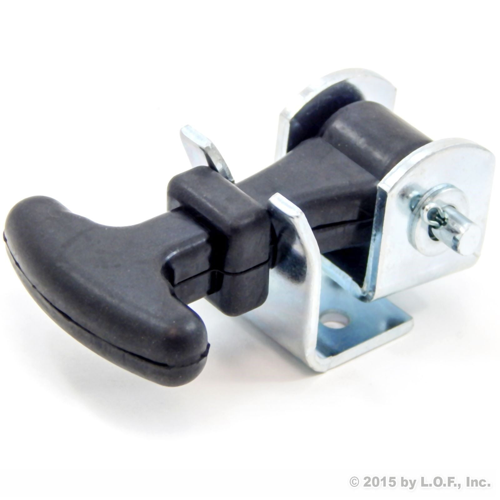 Red Hound Auto Rubber Hood Latch Catch Hold-Down Kit 2.5 inch Mini Easy ...