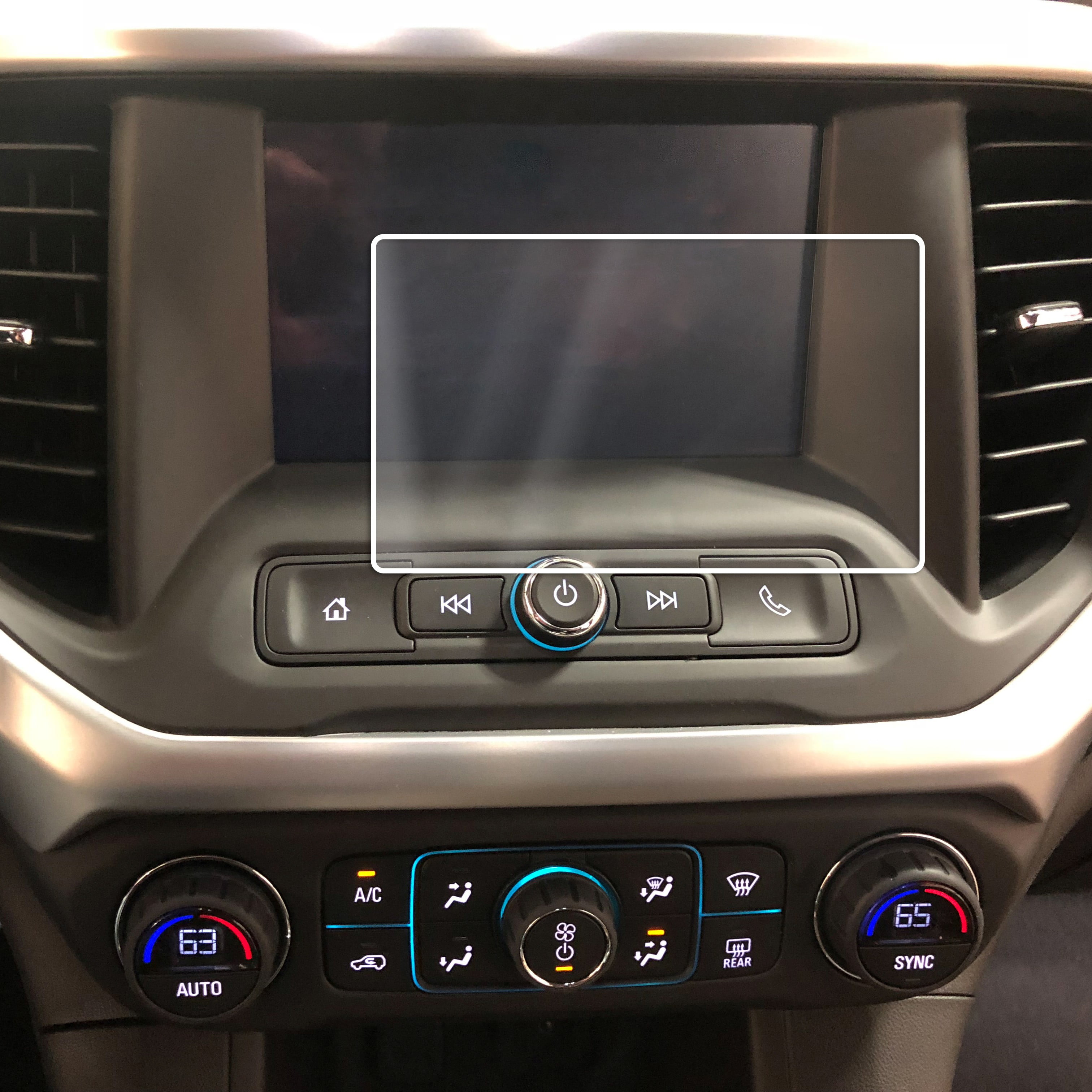 Red Hound Auto Screen Saver 1pc Compatible with GMC Acadia 2017-2019 ...