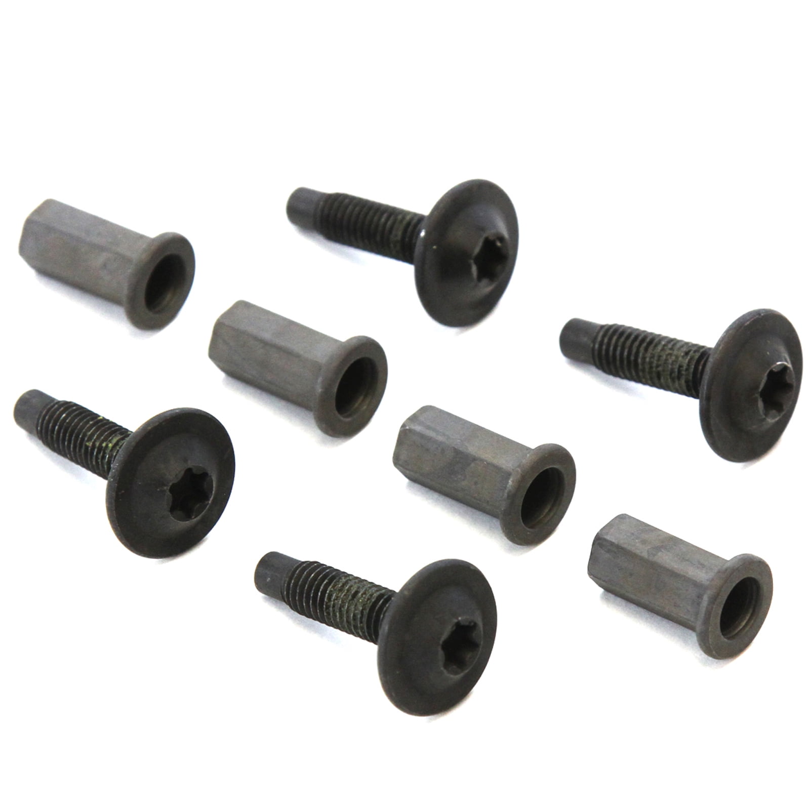 Red Hound Auto Tailgate Cover Cap 4 Screw Bolts and 4 Nuts Hardware ...