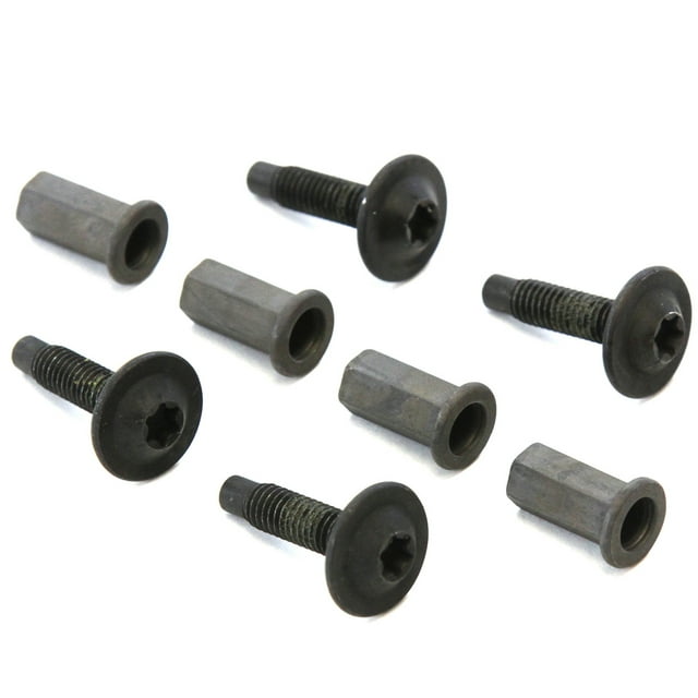 Red Hound Auto Tailgate Cover Cap 4 Screw Bolts and 4 Nuts Hardware ...